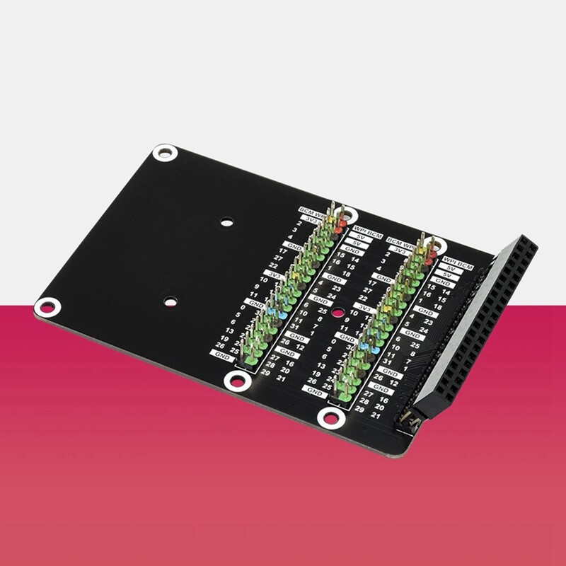 Expansion Board for Raspberry Pi Interface Adapter Module Oblique Vertical for Raspberry Pi 400 ...