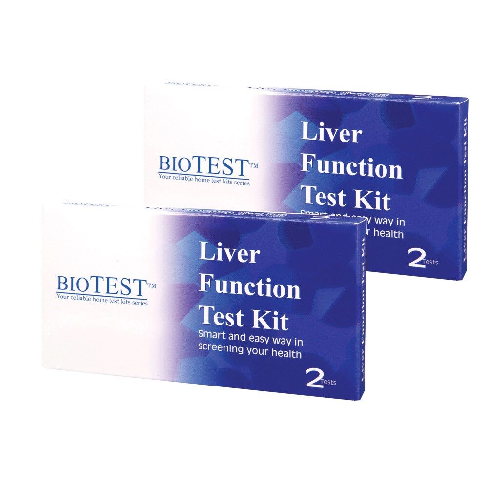 BioTest Liver Function Test Kit (2 boxes pack) | Lazada