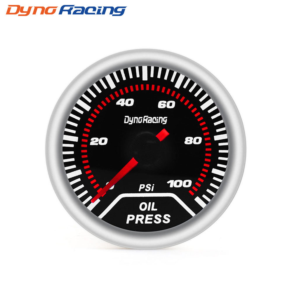 Dyno Racing 2 inch 52mm Digital Analog LED Electronic Auto Car Voltage ...