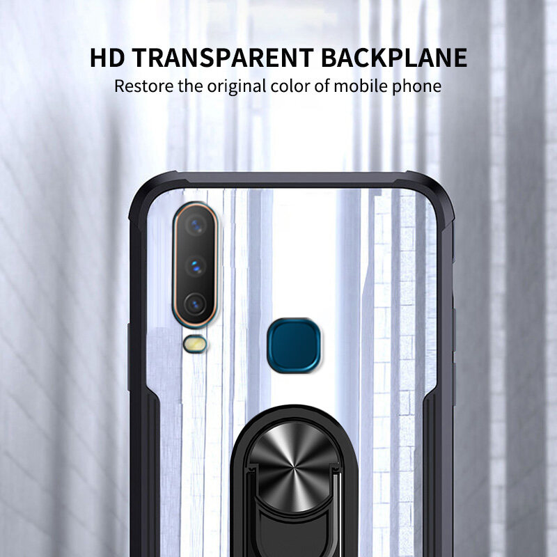 QAWSEDR สำหรับ VIVO Y11 Y12 Y15 Y17 Y19 Y3S ผู้ถือแหวน Anti-Fall กัน ...