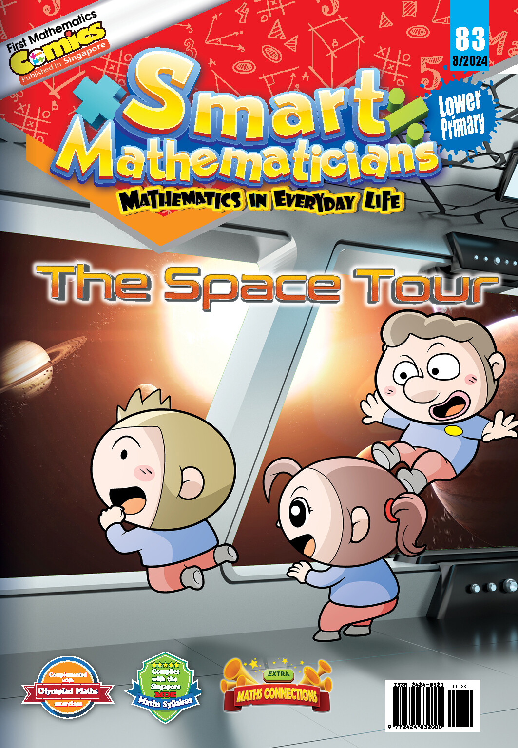 Smart Mathematicians Lower Primary Issue 2024 : 83 The Space Tour | Lazada