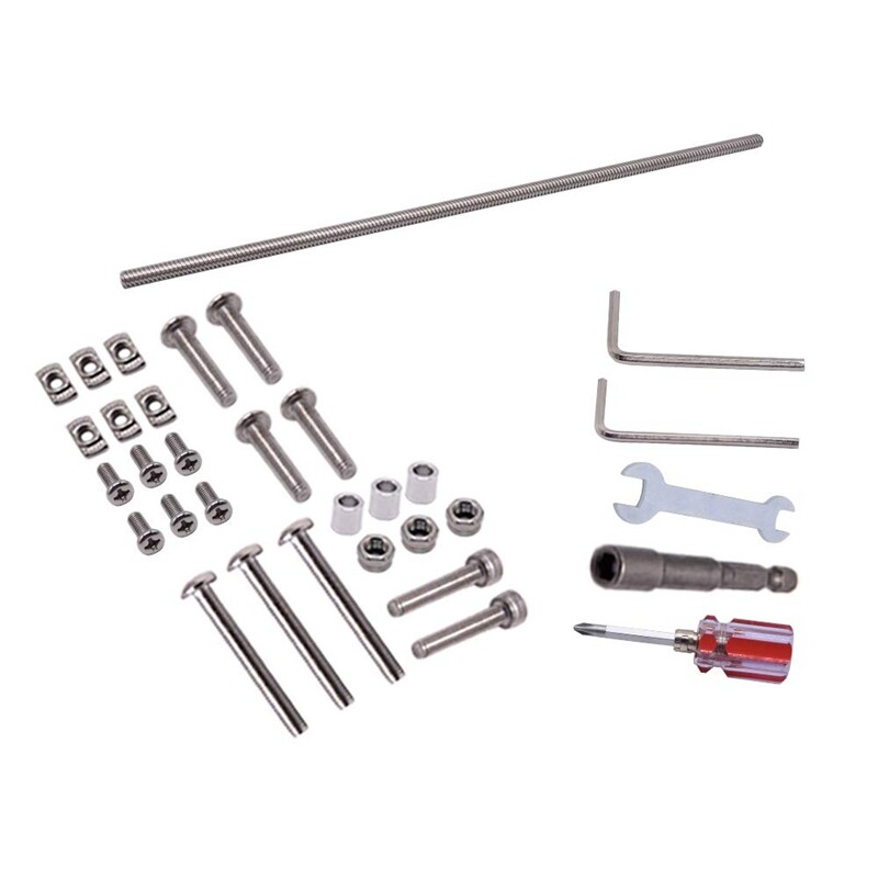 3D Printer Accessories Dual Z Axis Leading Screw Rod Upgrade Kit with ...