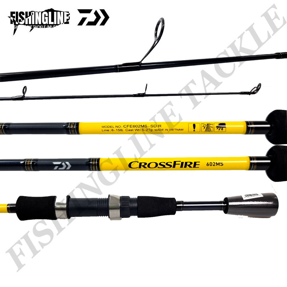 20' CROSSFIRE (CFE) SD DAIWA Fishing Spinning Rod | Lazada