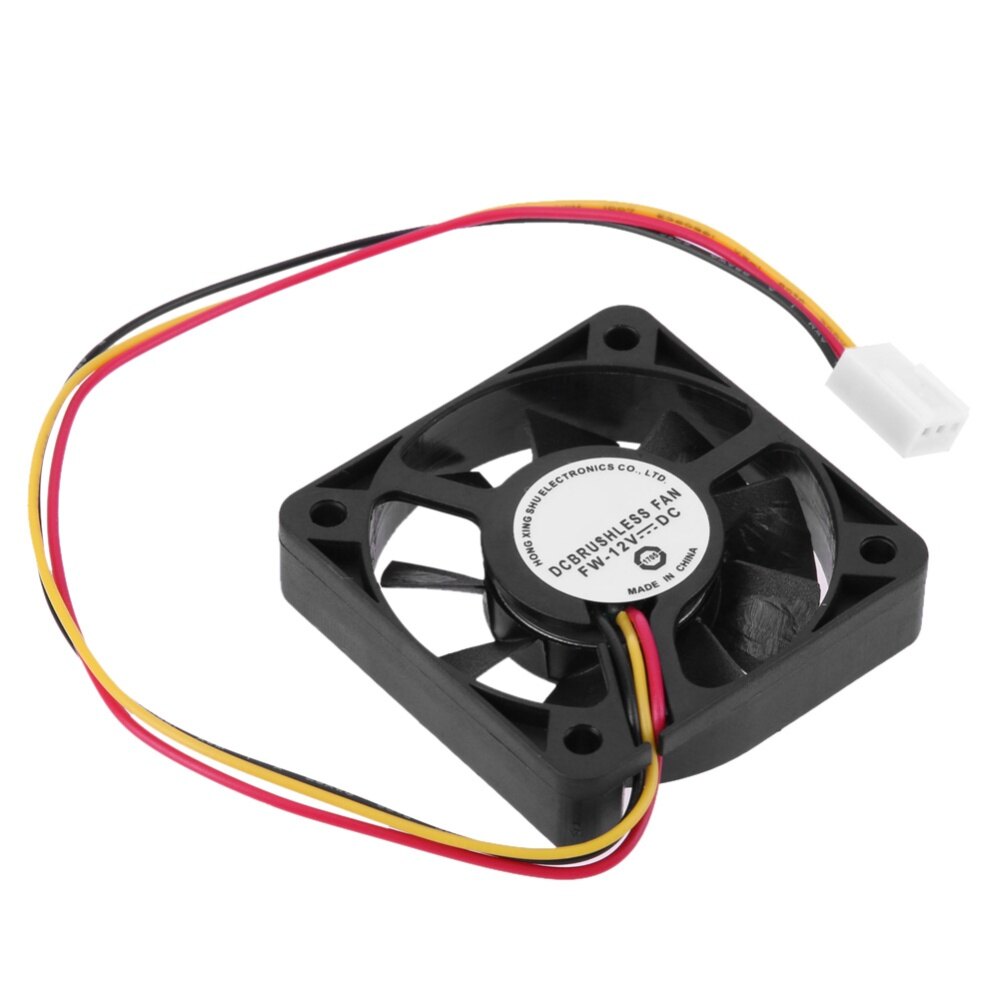 (Ready) 3 Pin CPU 5cm Cooling Cooler Fan Heatsinks Radiator for PC ...