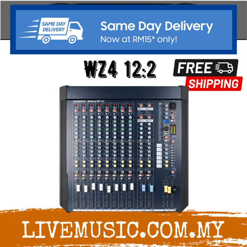 Allen & Heath MixWizard WZ4 12:2 Mixer with Effects ( Wizard 12:2 ...