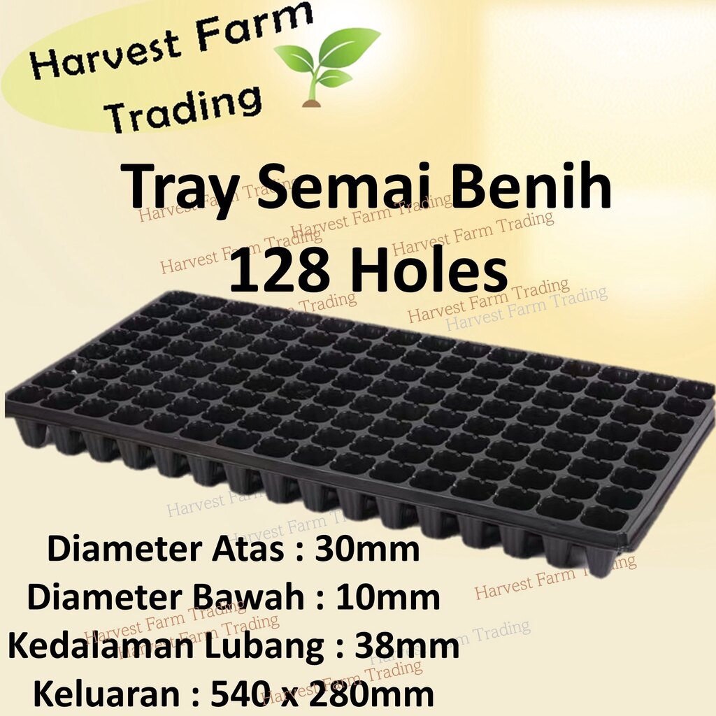 seedling tray semaian benih 1pcs bekas semaian biji benih tapak semaian ...