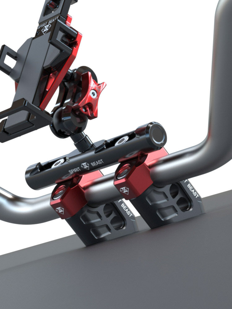 เหมาะสำหรับ Suzuki DL250ความสูงรหัส Spirit Beast ดัดแปลง GW Handlebar ...