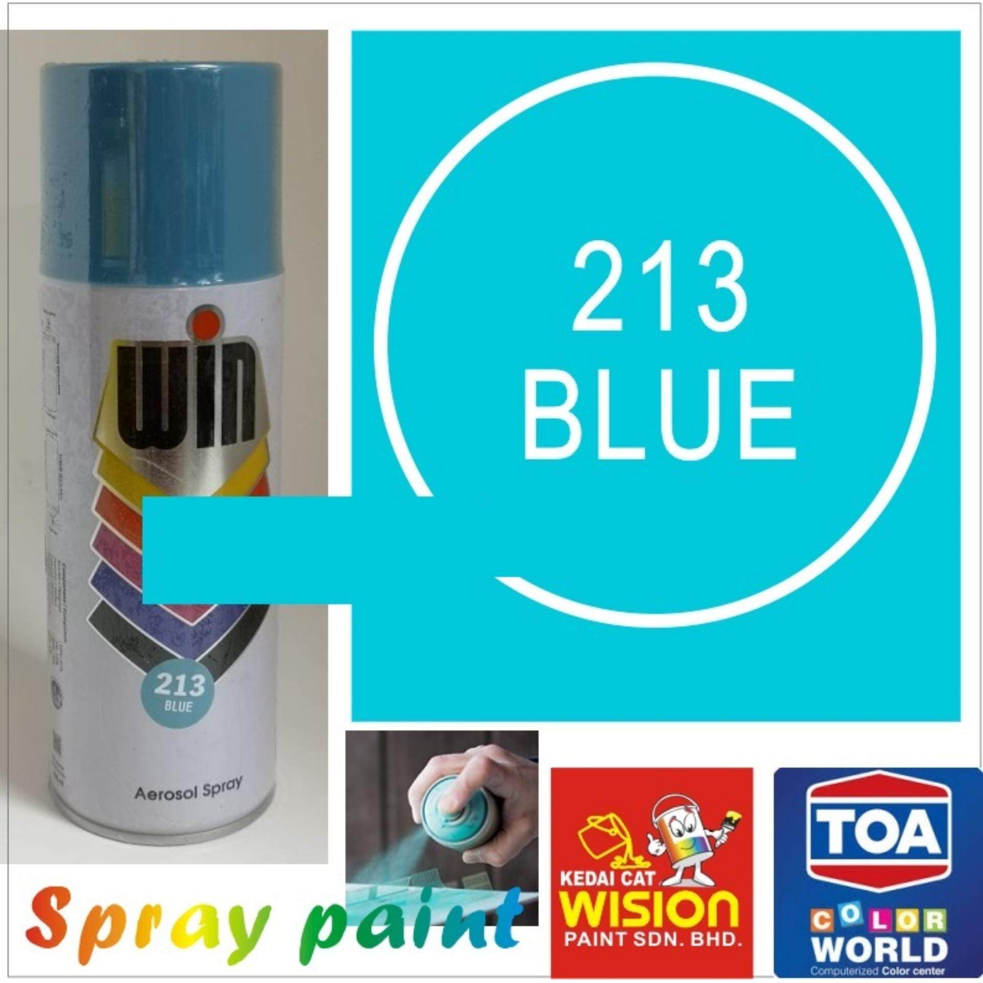 TOA Win All-Purpose Aerosol Spray 400ml - 213 Blue | Lazada