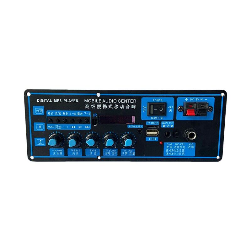 Papan Amplifier Audio Bluetooth 120W Subwoofer Mikrofon Perekam Modul ...