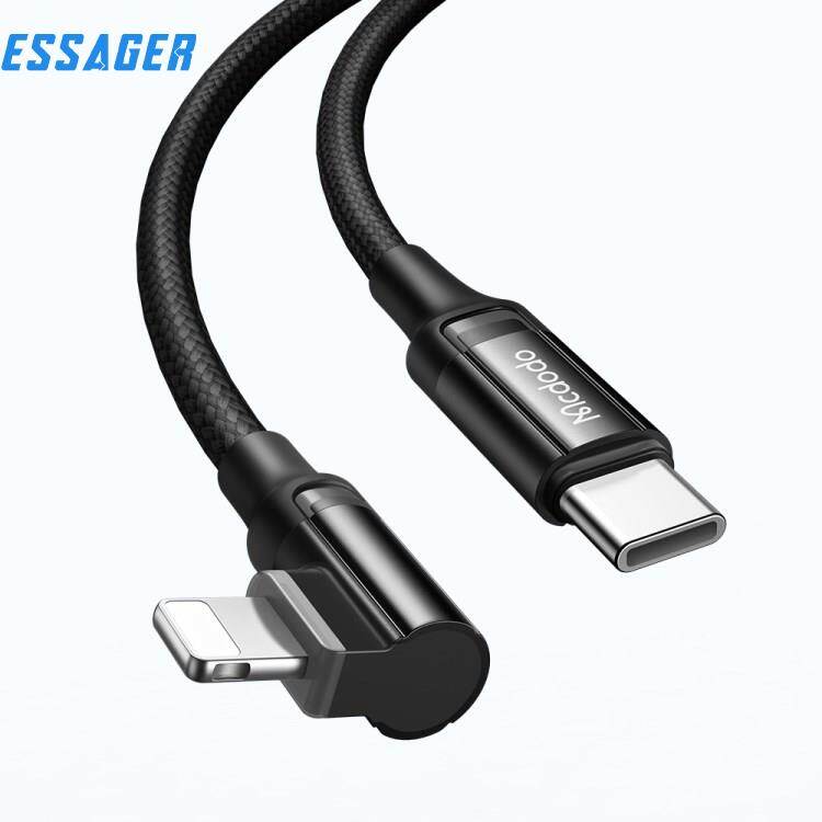 ESSAGER MCDODO MDD CA-1262 2M Type-C To Lightning Cable PD Fast ...