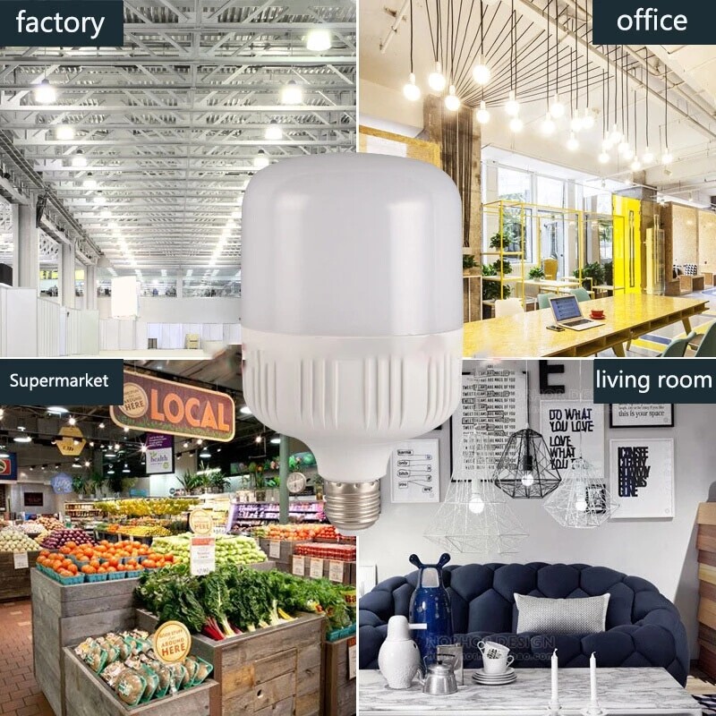 SANX หลอดไฟ LED E27 220V 10/20/30/40/50W,หลอดไฟ LED ไฟแสงเย็น - SANX - ThaiPick