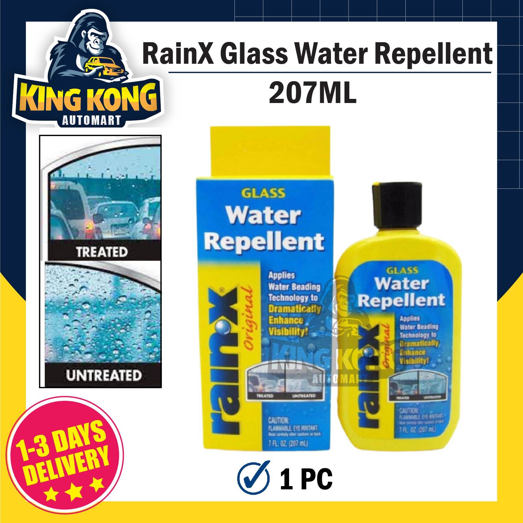 Rain-X Rain - X Rain X RainX Original Glass Water Repellent DIY Rain ...