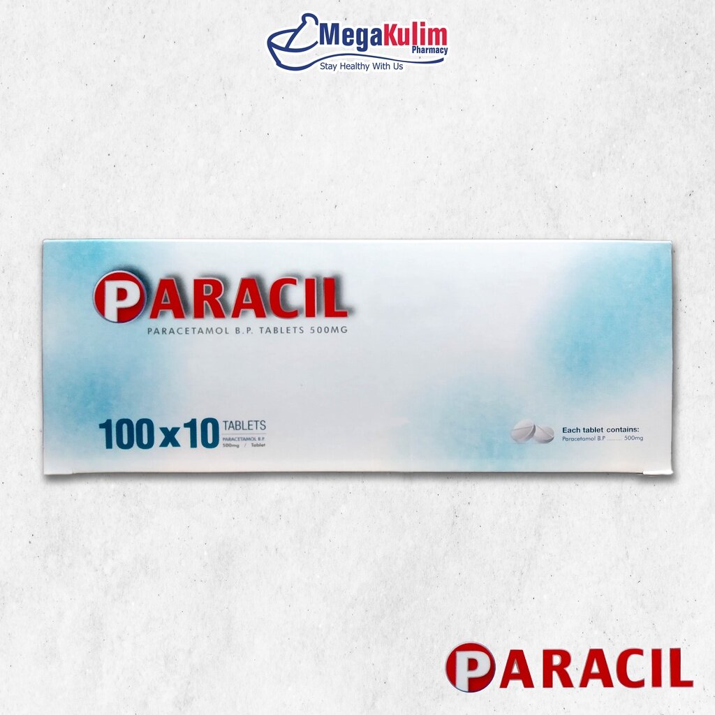 Paracil Paracetamol 500mg 10 Tab | Lazada