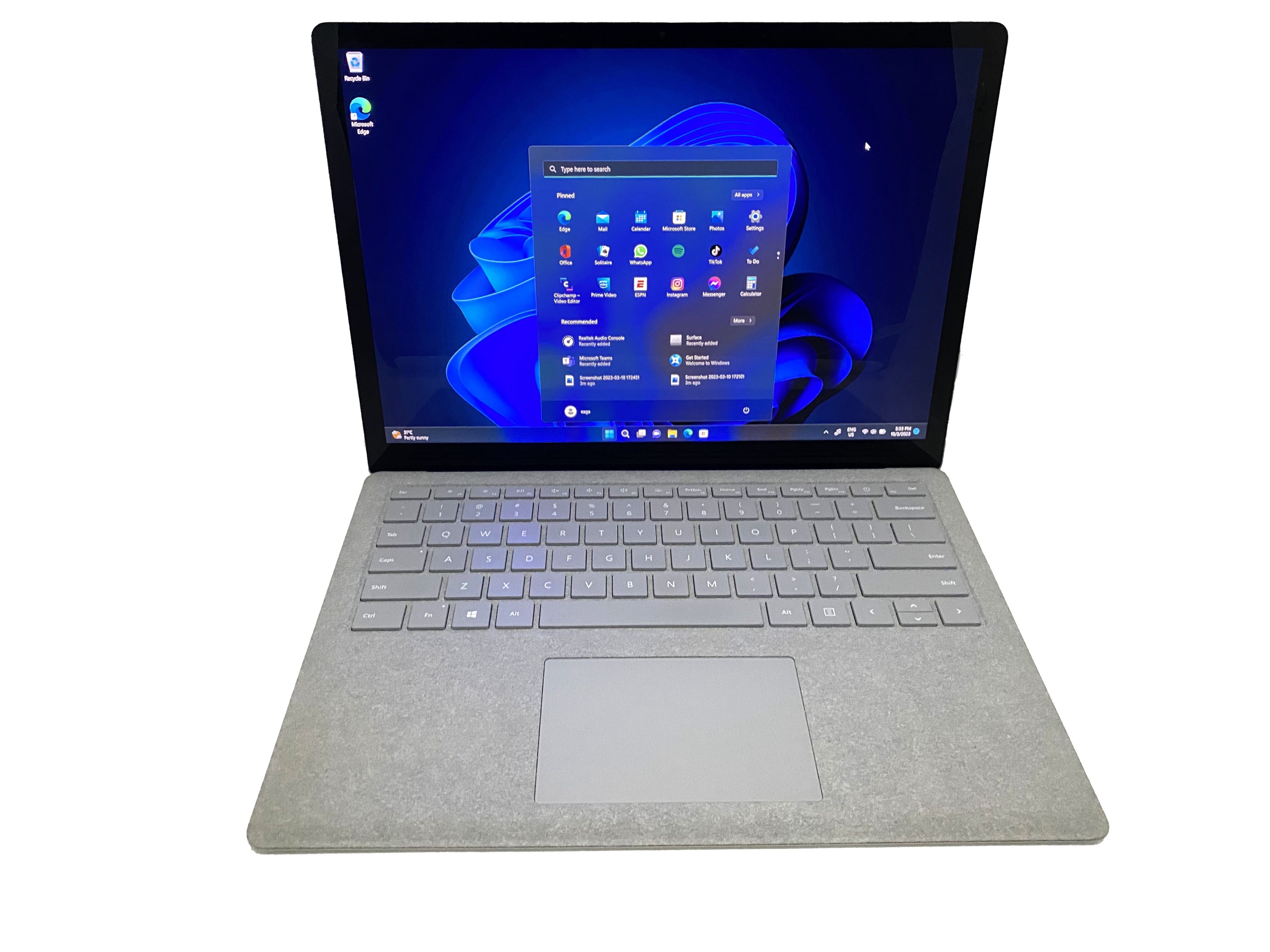 Microsoft Surface Laptop 2 - i7 1.9GGHz - 16gb/512gb - Touch Screen ...