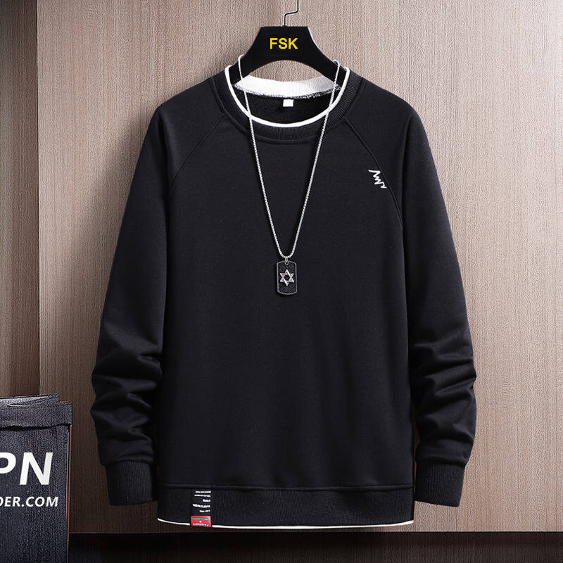 FSK sweater men's autumn 2020 new loose clothes ins trend couple wear ...