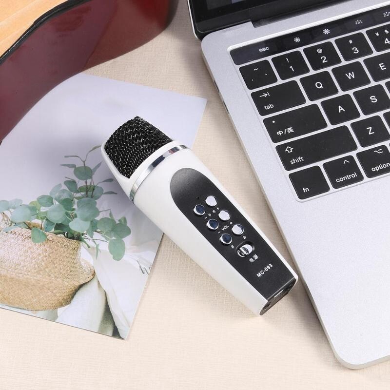 Karaoke Bluetooth Microphone,Wireless Microphone Speaker Rechargeable ...