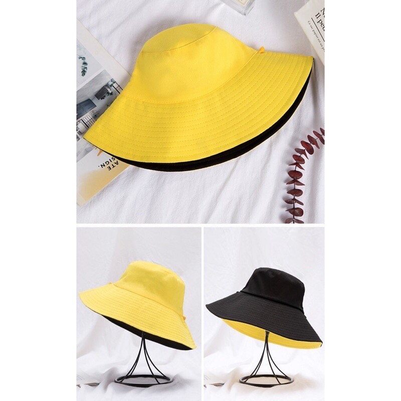 Korean Hat Topi Korean Summer Bucket Hat Kpop Daisy Smile Design ...