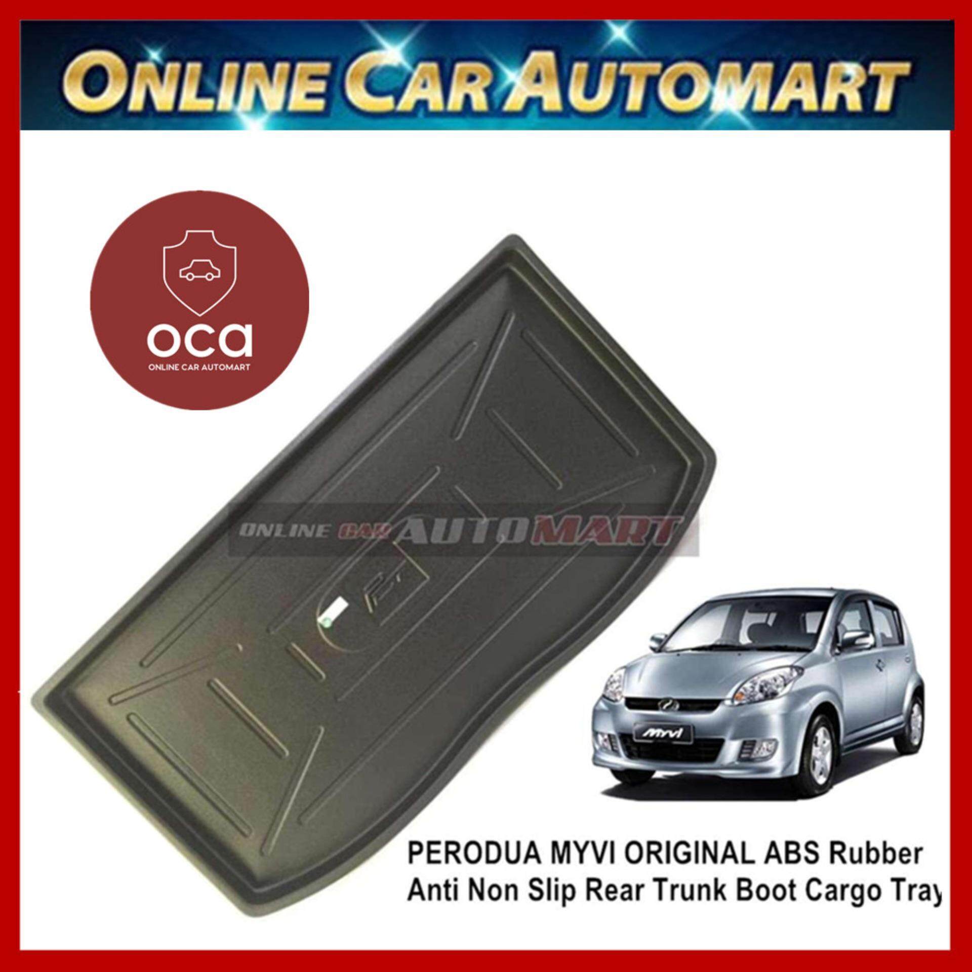 Custom Fit Original ABS Non Slip Rear Trunk Boot Cargo Tray - Perodua ...