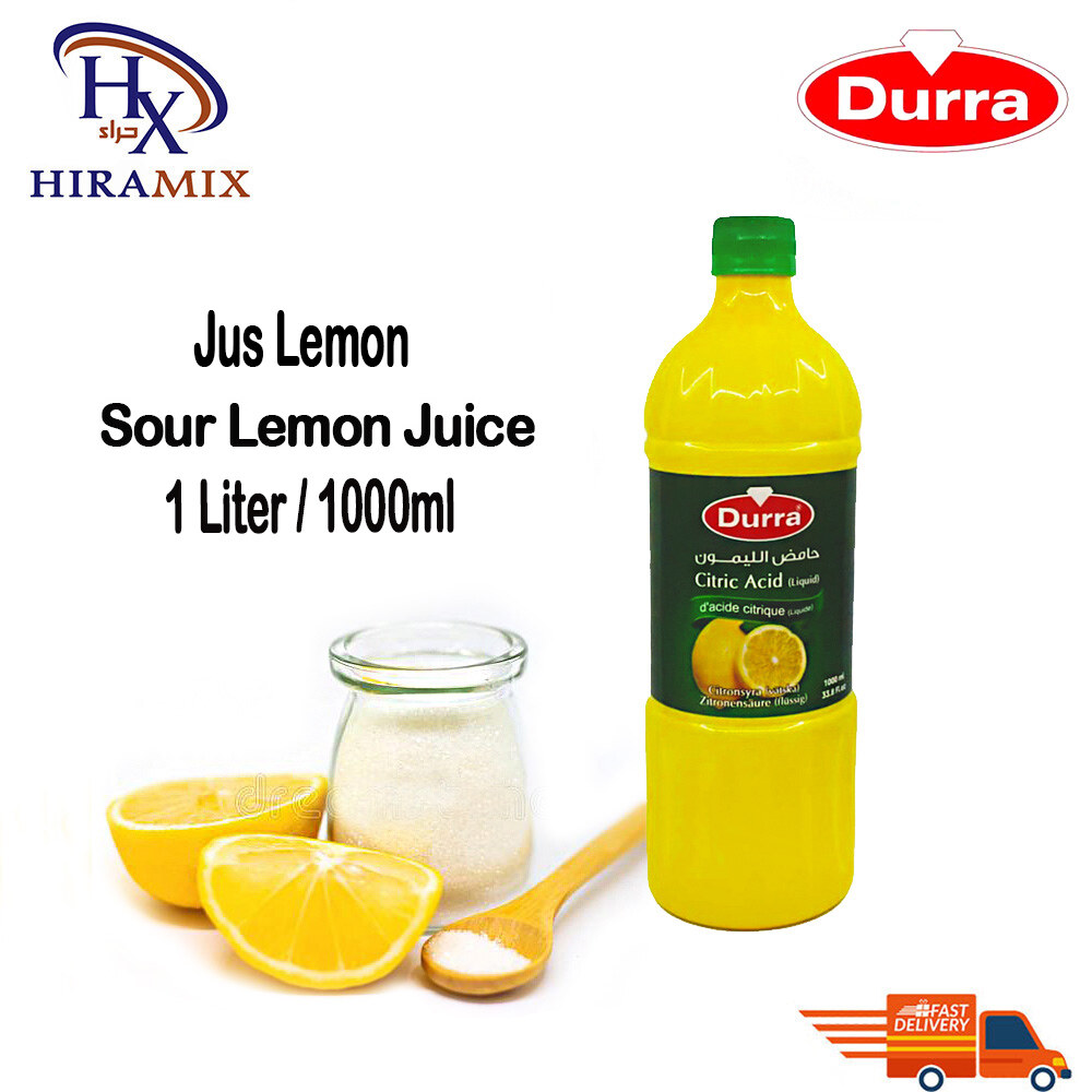 Durra Jus Lemon / Royal Arm Sour Lemon Juice 1000ml / 275ml حامض ليمون ...
