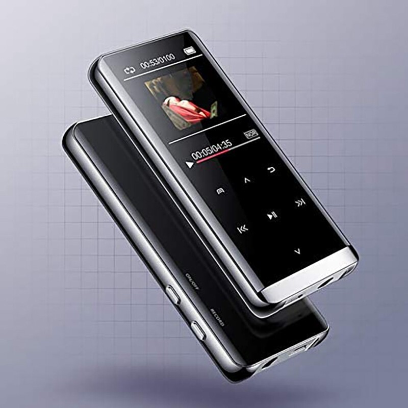 MP3 Player Bluetooth,1.8 Inch MP4 Media Fm Radio Hifi Music Player with ...