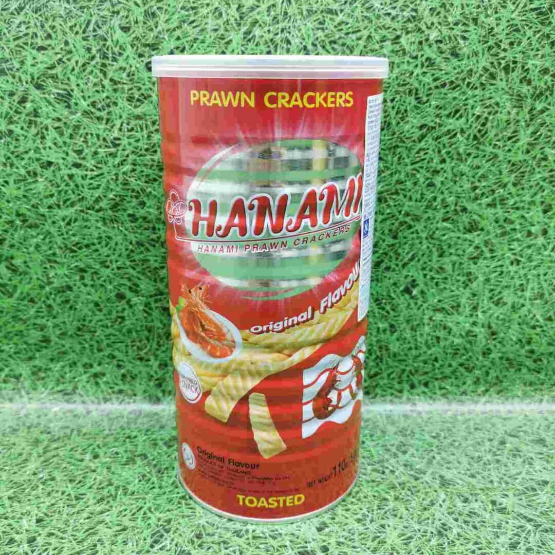 HANAMI PRAWN CRACKER ORIGINAL FLAVOUR 110G SNACKS KEROPKO UDANG 泰国零食 ...