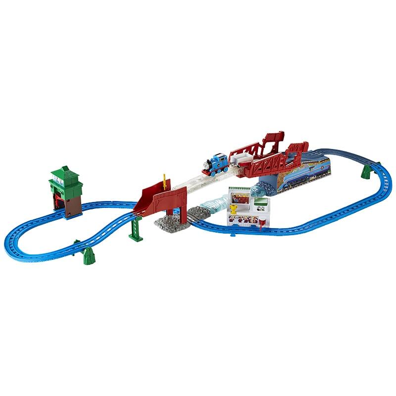 Thomas and Friends Motorized Railway Series Thomass Racing Bridge Jump ...