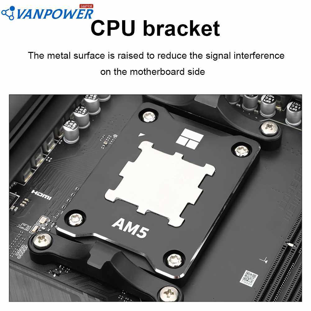 Thermalright ASF AMD AM5 Secure Frame Black/Red Computer CPU Bending ...