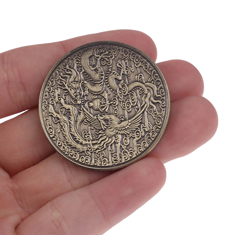 Prosperity Brought by the Dragon and the Phoenix Commemorative Coin ...
