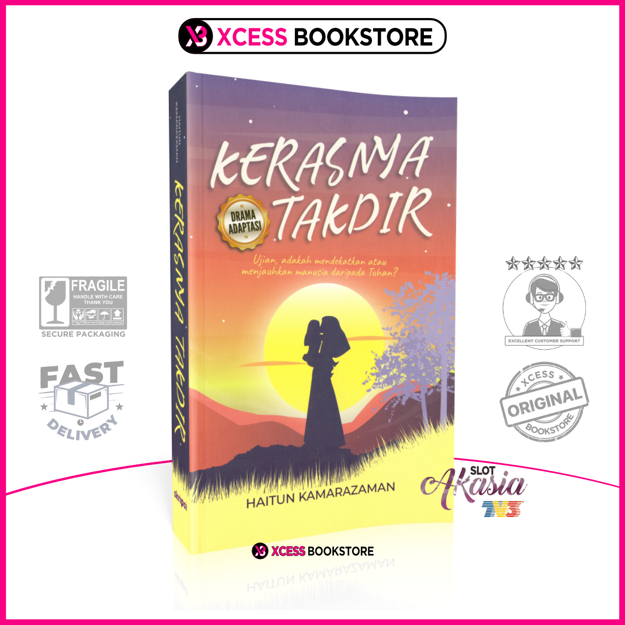KERASNYA TAKDIR (HAITUN KAMARAZAMAN) - NOVEL DRAMA ADAPTASI SLOT AKASIA ...