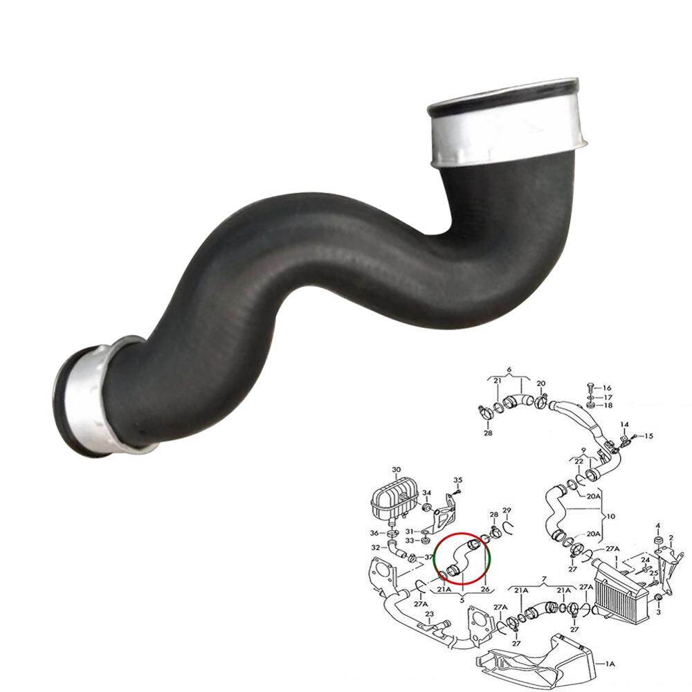 INTERCOOLER TURBO HOSE PIPE FIT FOR PASSAT VW SKODA SUPERB 1.9 TDI ...