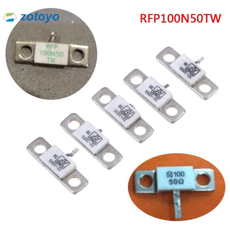 YFS691 TANG[Falsh Sale] 5Pcs 100w 50ohm dummy load RF resistor RFP 100 ...