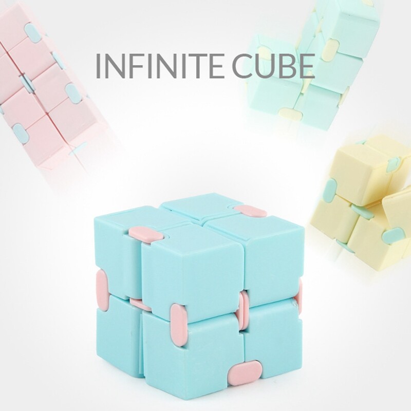 Kids Gift Sensory Infinity Cube Fidget Stress Toy Game For Anxiety ...