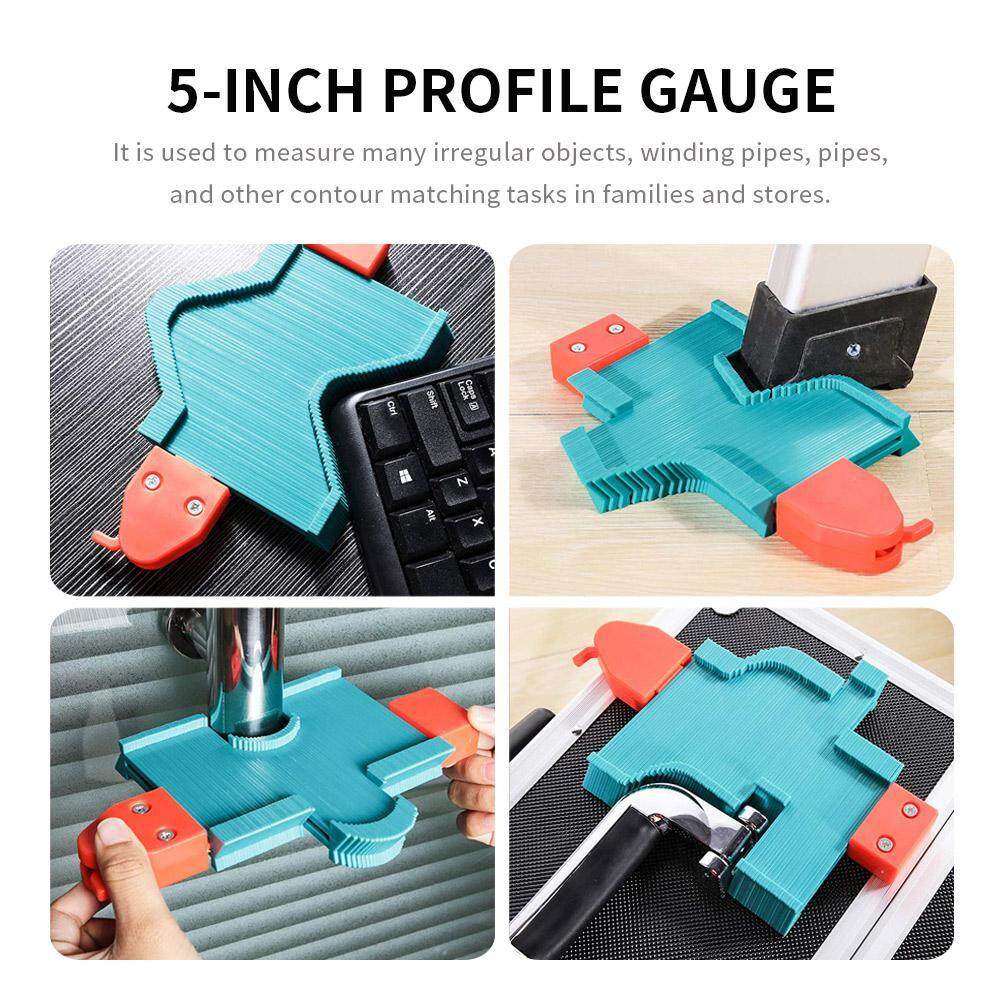 Teepao Contour Gauge Replicator,5 นิ้ว Contour พร้อมไม่สม่ำเสมอ Contour ...
