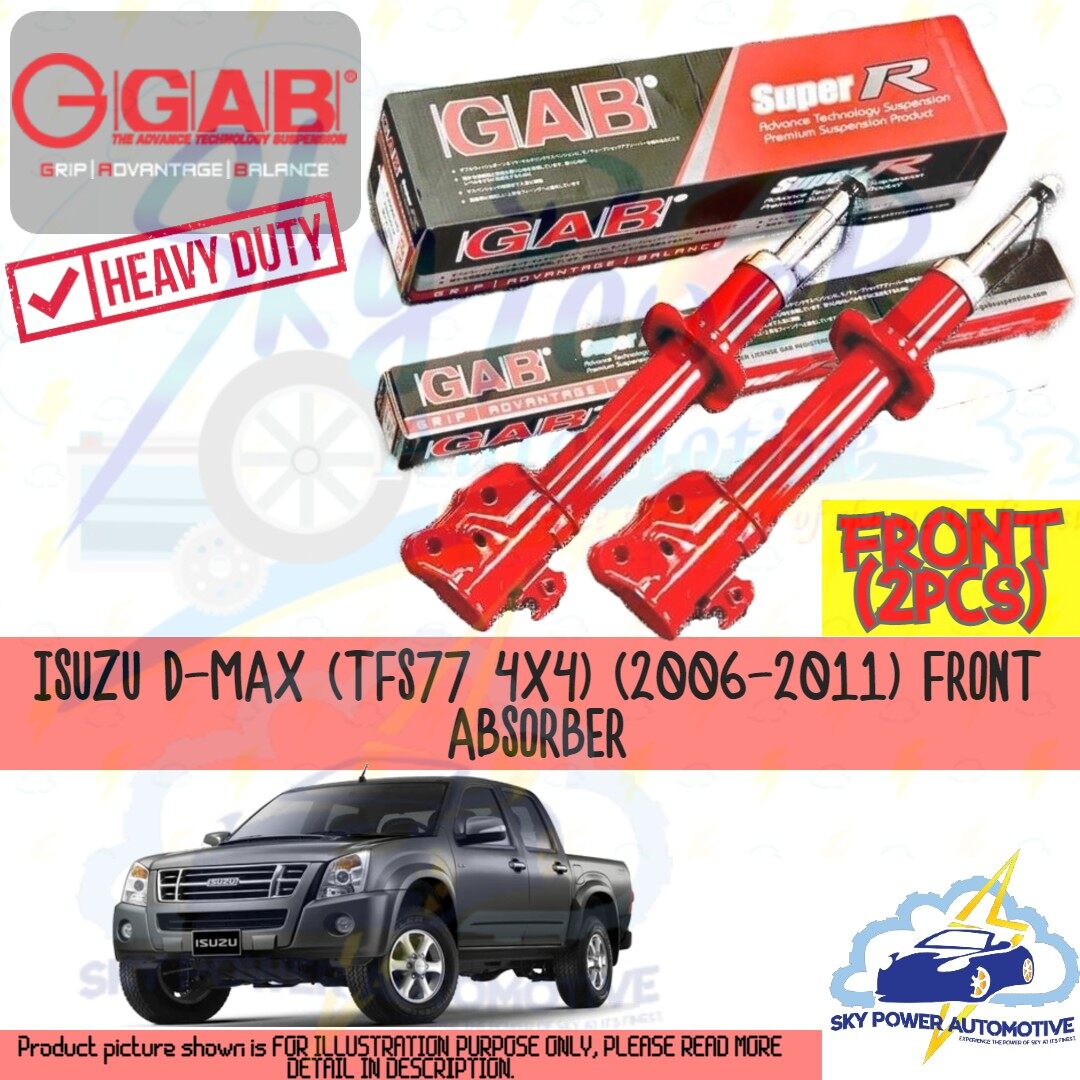 ISUZU D-MAX (TFS77 4X4) (2006-2011) GAB SUPER R SPORT PREMIUM HEAVY ...