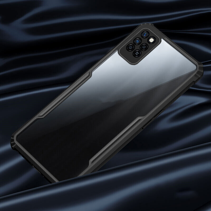 สำหรับ Infinix Note 10 Pro Case รองรับการกระแทกคริสตัลแข็ง Soft Back ...