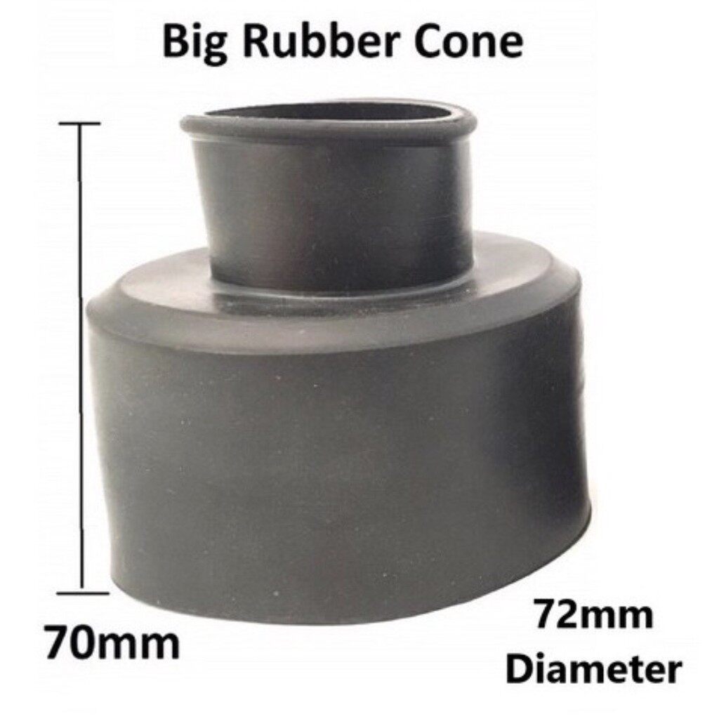 Toilet wc black rubber cone for low level cistern / Getah jamban | Lazada