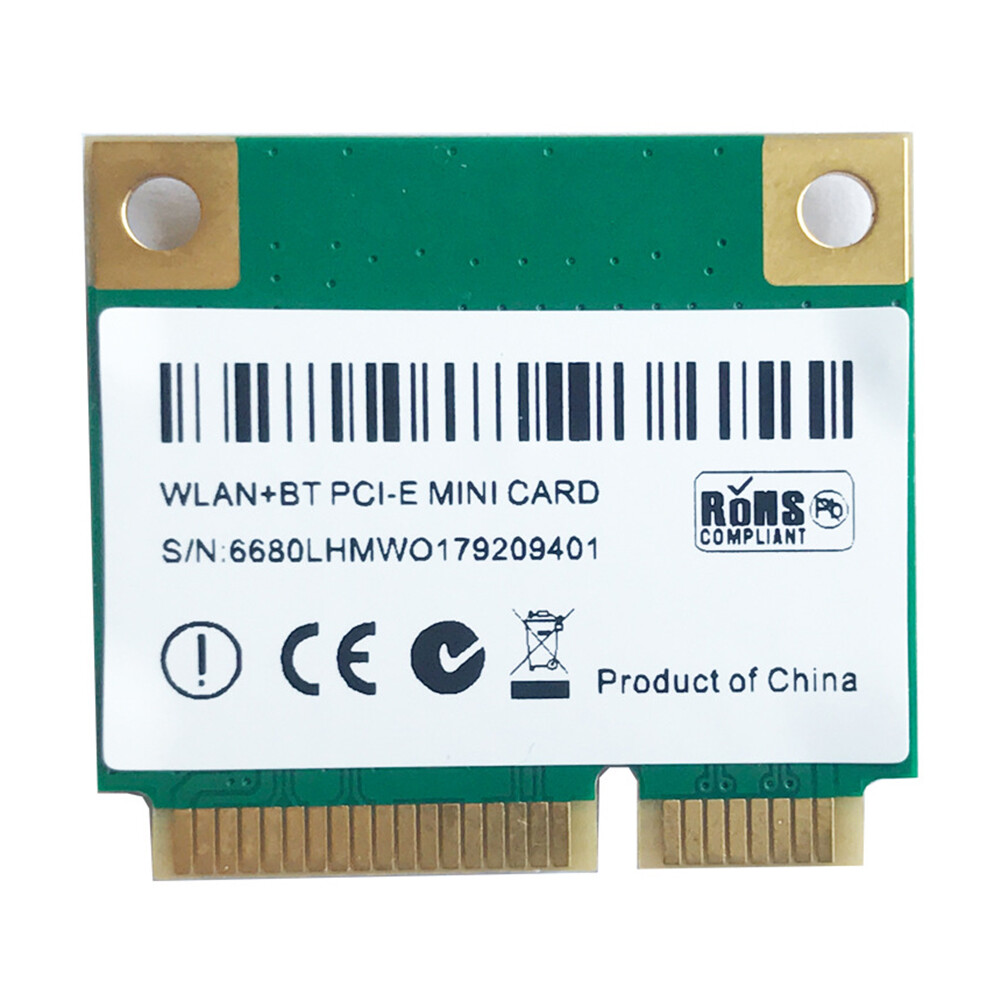 1200Mbps Wireless Mini PCI-E Network WiFi Card Bluetooth 4.2 2.4Ghz ...