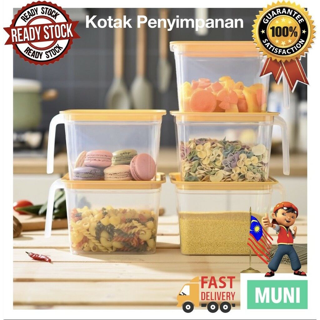 Kotak Penyimpanan Peti Sejuk Dapur Container Food Storage Freezer ...