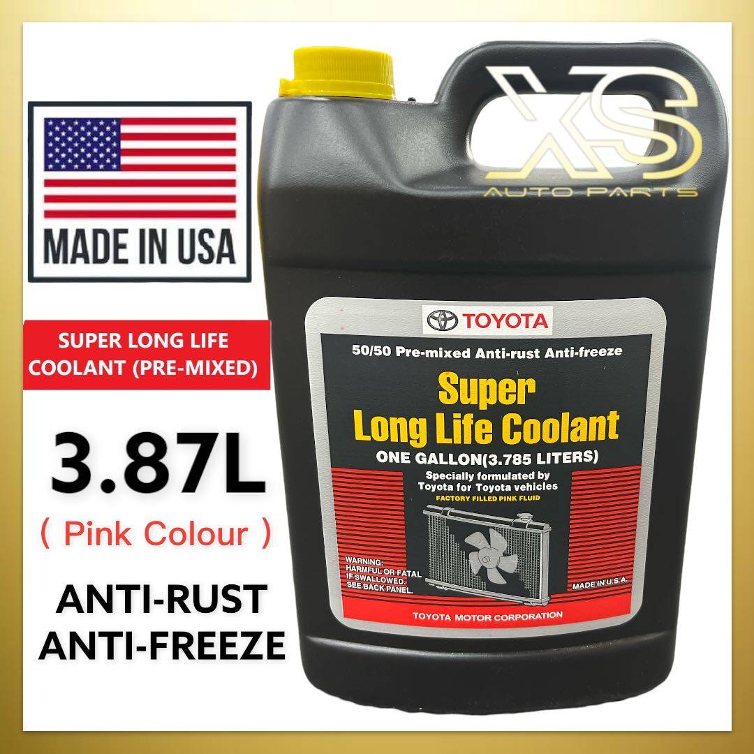 ( 100% ORIGINAL ) MADE IN U.S.A. TOYOTA COOLANT SUPER LONG LIFE COOLANT ...