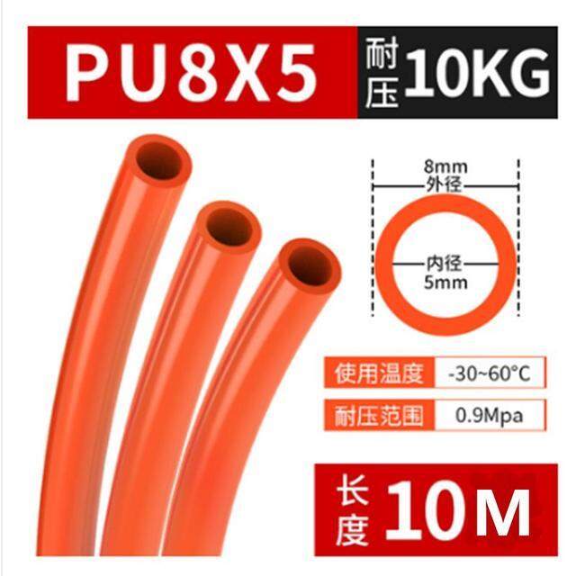 [HOT W] 10M Polyurethane Flexible Tubing Pneumatic PU Pipe Tube Air Water High Pressure Hose 3mm ...