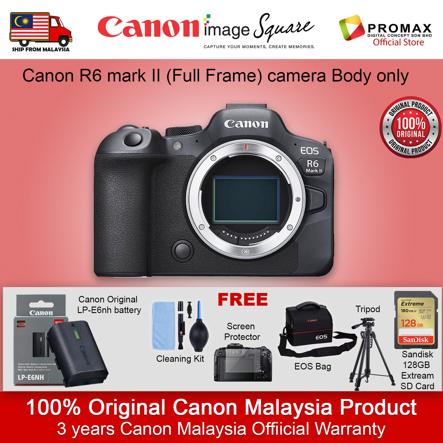 Canon EOS R6 MARK II R6II EOS R6 MKII Full Frame mirrorless camera ...
