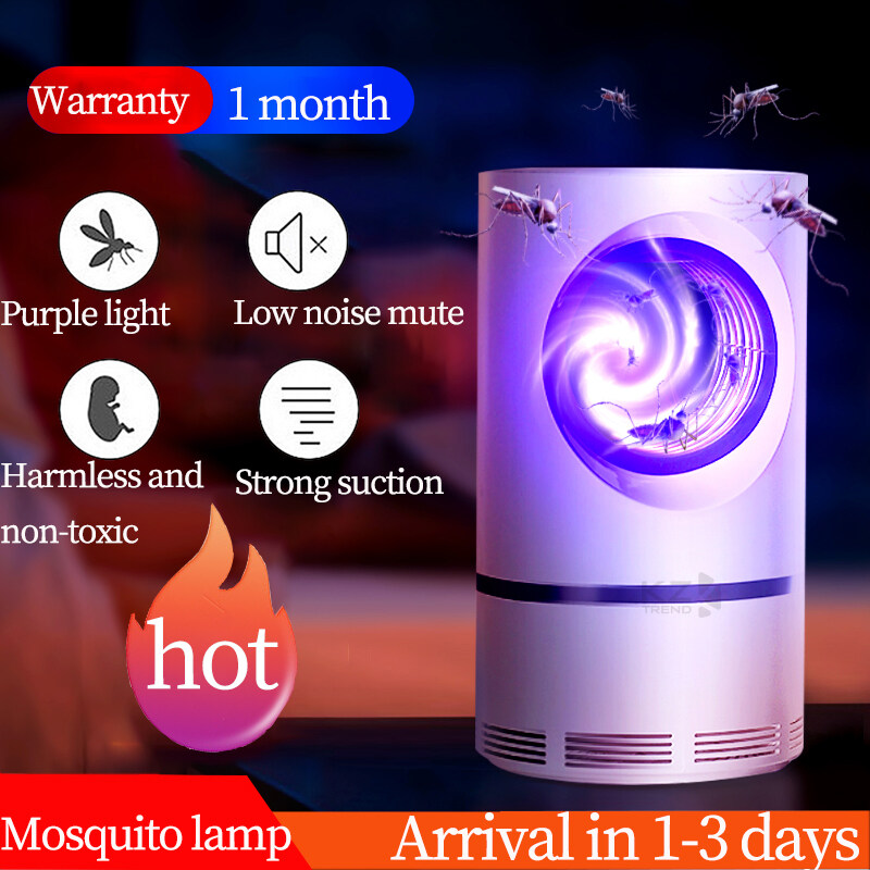 NEW Arrival USB Purple Vortex Mute Mosquito Killer Lamp LED Mosquitoes ...