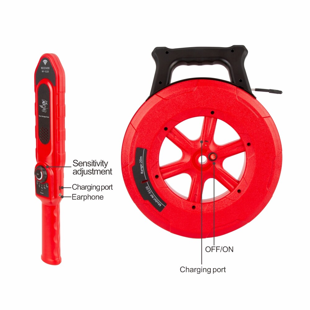 Pipes Blockage Diagnostic-tool Scanner Plumbers Pipeline Blocking ...