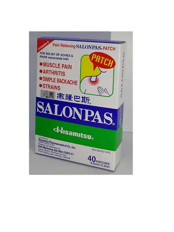Salonpas Patch 40 Pcs | Lazada