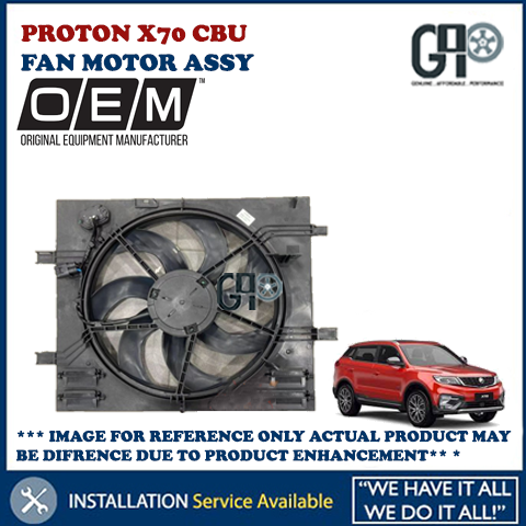 PROTON X70 (CBU) Radiator Fan Motor Assy | Lazada