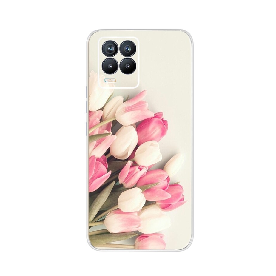 สำหรับ Oppo Realme 8กรณี Realme 8 Pro ทีพียูนุ่มน่ารัก3D การพิมพ์ฝาครอบ ...