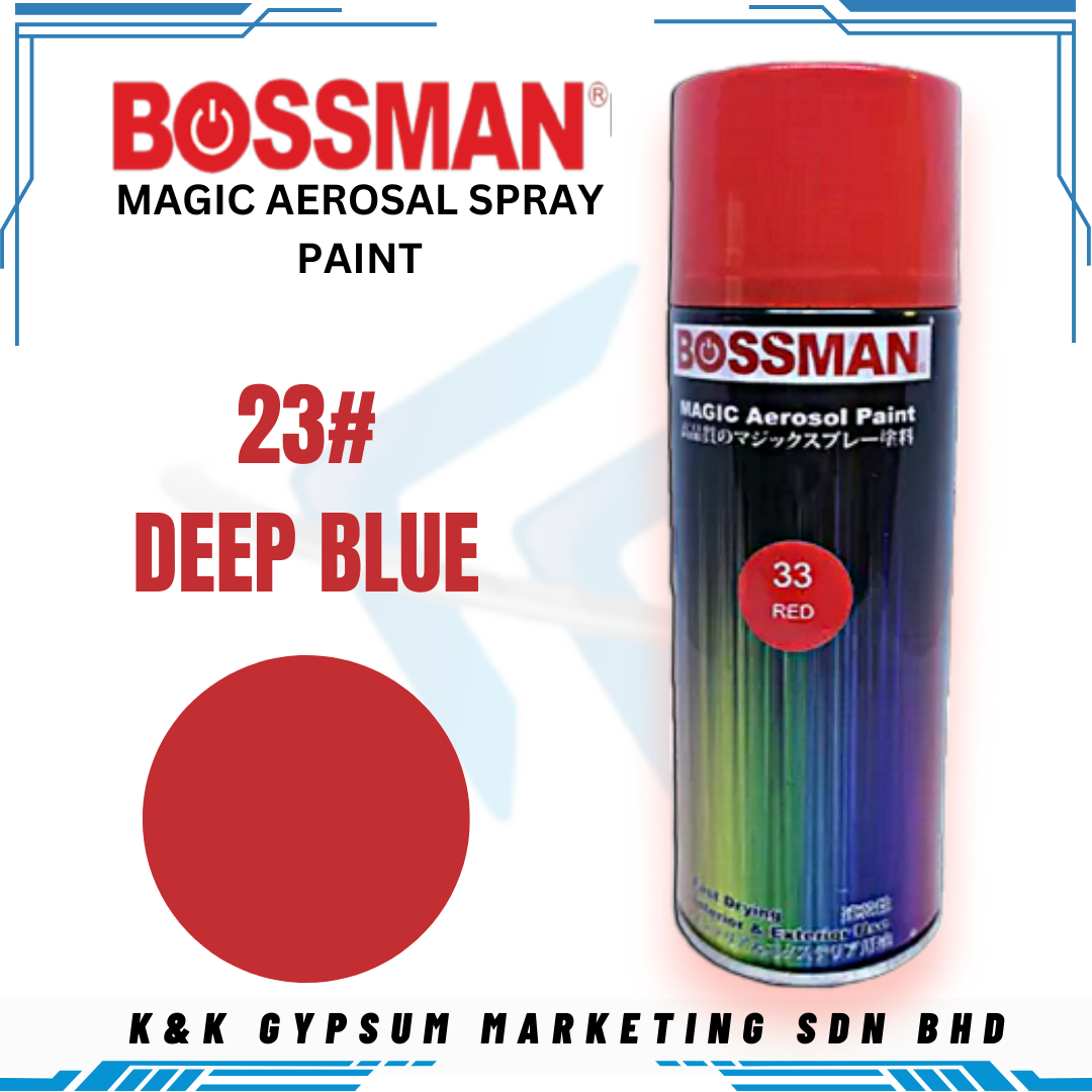 BOSSMAN Spray Aerosol Paint Standard colour Spray Paint Motorcycle ...