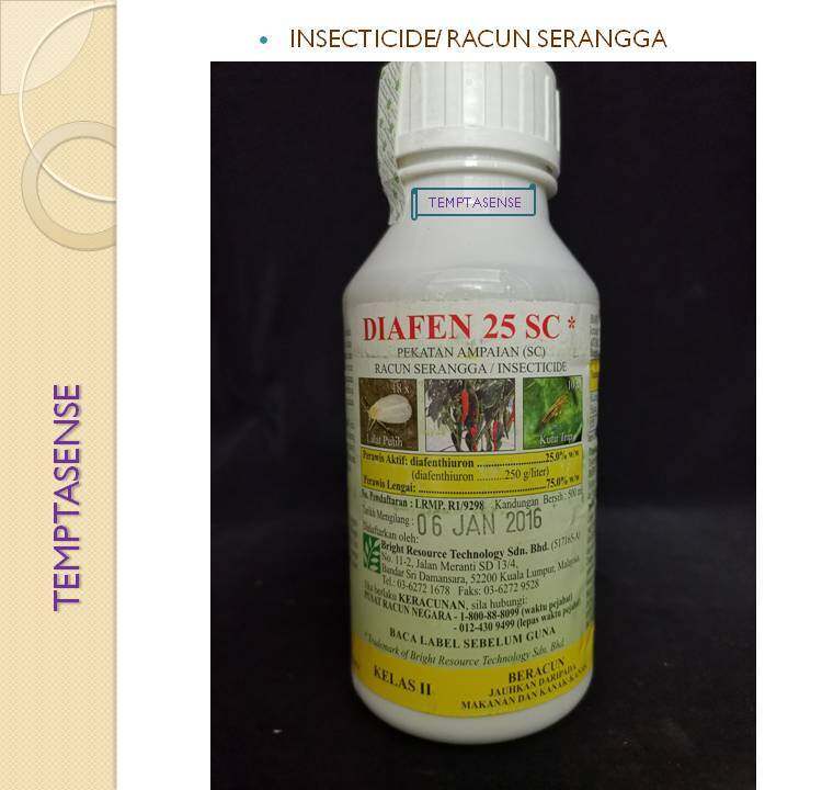 DIAFEN 25 SC 500ML "DIAFENTHIURON" (INSECTICIDE/ RACUN SERANGGA) | Lazada
