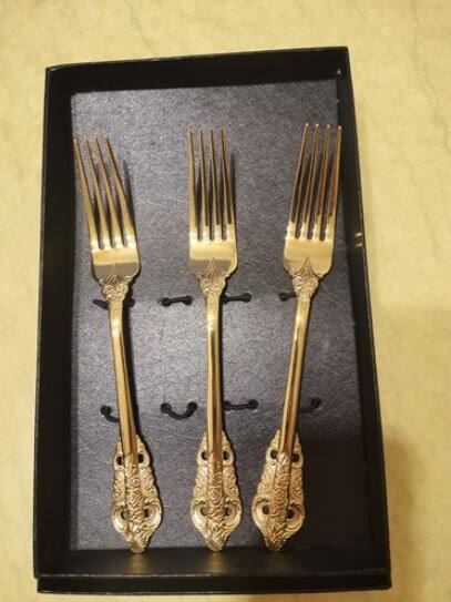 CABANI Stainless Steel GOLD Cutlery Set S1VG (Individual Item) Vintage ...