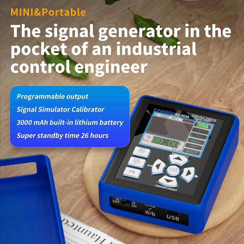 Rechargeable Smart Multimeter Signal Generator Calibrator Rechargeable ...